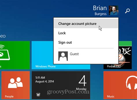 How To Change Your Windows Account Picture