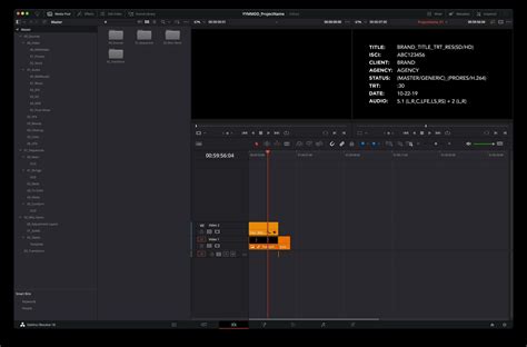 A Project Folder Structure For Davinci Resolve The Post Flow
