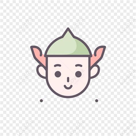 매력적인 애니메이션 캐릭터 스타일로 벡터 꼬마 요정 스케치 Ui