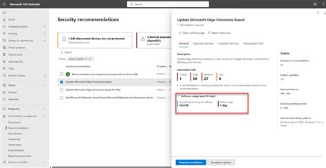 Software Usage Insights Microsoft Defender Vulnerability Management Microsoft Learn