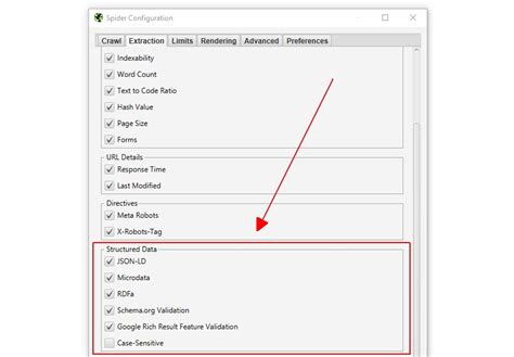 Structured Data Testing Validation Tool Screaming Frog