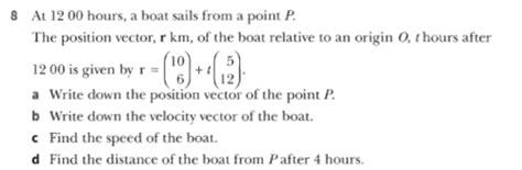 Vectors Part1 Additional Maths 0606 Gcse Igcse Ap Ib Hl Exam Style Questions Relative