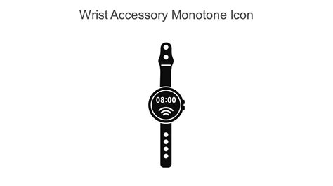 Wrist Accessory Monotone Icon In Powerpoint Pptx Png And Editable Eps Format PPT PowerPoint