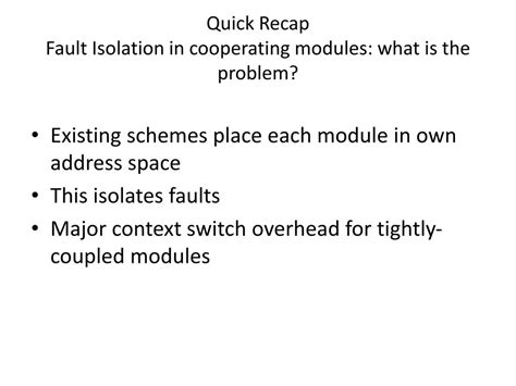 Ppt Efficient Software Based Fault Isolation Powerpoint Presentation Id4578828