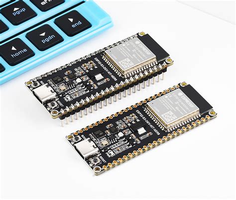 Esp32 S3微控制器24ghz Wi Fi开发板240mhz双核处理器 Esp32 S3 Wroom 1系列模组 加焊排针