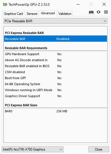 [help] enabling 4g decoding resizable bar on lenovo p310 4 by kuri0