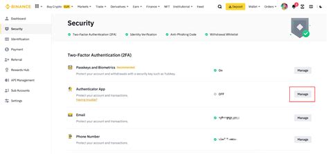 How To Use Binance Authenticator For Two Factor Authentication Using Your Account And The