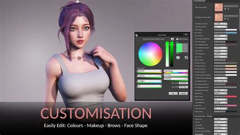 Xandra 3d F4 Modern Girl Naomi
