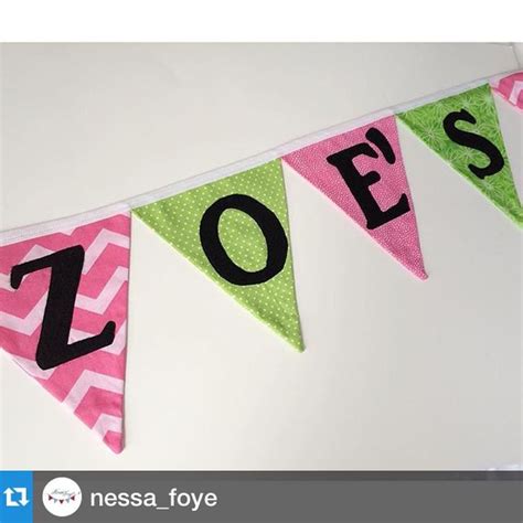 Danielle Oldfield On Instagram “look At The Bunting Nessa Foye Is Making For Me Itll Be