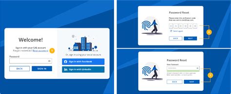 resetting your password cae