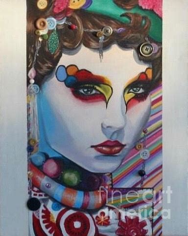 Color Me Pretty Painting By Rony Walton Fine Art America