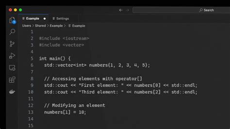 Basic Example Of C Function Std Vector Shrink To Fit