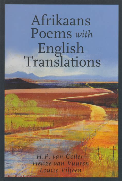 Afrikaans Poems With English Translations Clarkes Bookshop