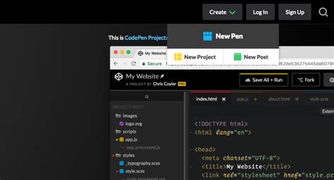 How To Configure Codepen To Process Scss Files