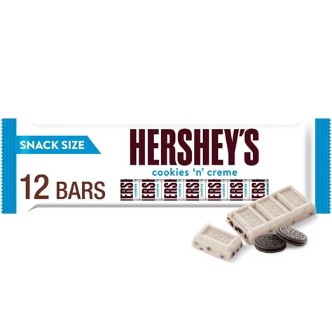 Hersheys Cookies N Creme Snack Size Candy1pack