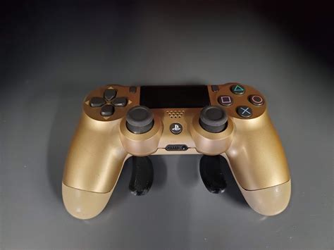 New Rapid Fire Ps4 Dualshock Controller With Rear Paddles Gold Fast New Rapid Fire Ps4