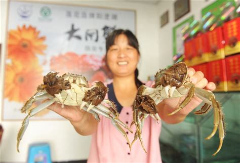 大闸蟹上市啦 今日临安