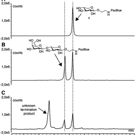 Reversed Phase Chromatography Analysis Of 5 Before A And After B
