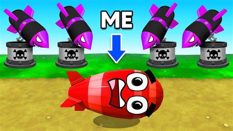 Bloons Tower Defense But Youre The Moab Youtube