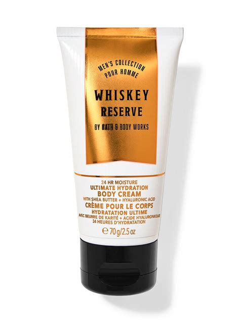 Whiskey Reserve Travel Size Ultimate Hydration Body Cream Bath And