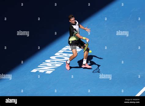 Melbourne Australia 22nd Jan 2018 Hungarian Tennis Player Marton