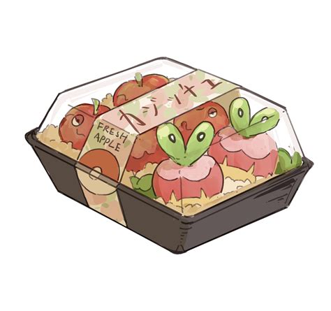 Applin Pokemon Drawn By Trade Wind Danbooru