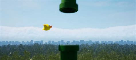 Flappy Bird воссоздали C графикой на Unreal Engine 5