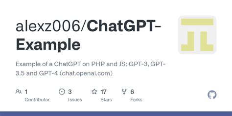 ChatGPT Example Openai Chat Api Php At Main Alexz006 ChatGPT Example GitHub