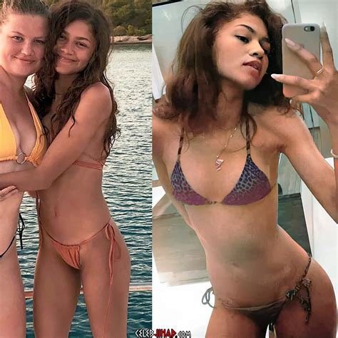 All Around Adult Zendaya Skimpy Bikini Body Flaunting Uncovered