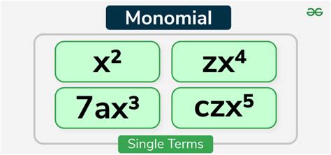 What Is Monomial Geeksforgeeks