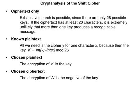 Ppt Cryptanalysis Powerpoint Presentation Free Download Id4431612