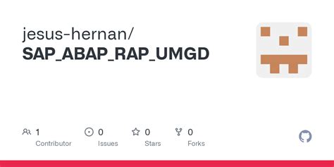 GitHub Jesus Hernan SAP ABAP RAP UMGD