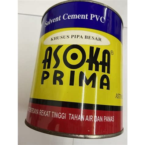 Jual Pipie Lem Pipa Pvc Kaleng Asoka Prima 1 Kg Tanpa Kuas Shopee
