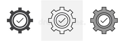 Execution Icon Vector Stock Illustration Illustration Of Service