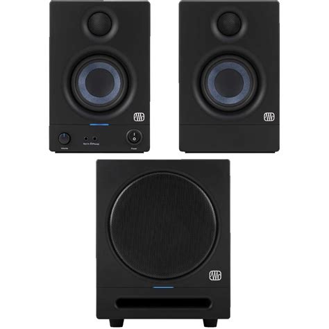 Presonus Eris 3 5 3 5 Inch Media Reference Monitor Pair With Eris Sub 8bt Bluetooth Active