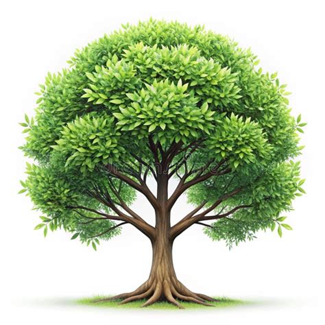 Abstract Tree With Angular Leaves Stock Illustration Illustration Of Stylized Strength 367399225