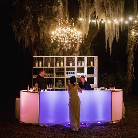 Plexiglass Bar With LED Lighting Loluma