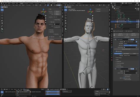Rigging Mesh Separation Blender Stack Exchange