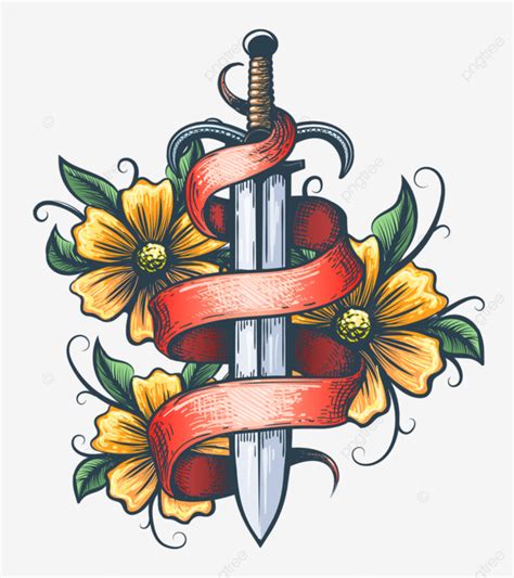 Aggregate 74 Sword And Heart Tattoo Latest Incdgdbentre