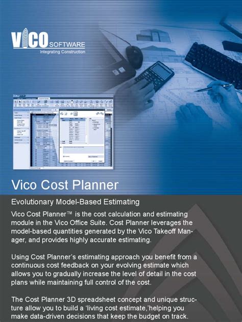 Vico Cost Planner Bim Estimating Software Download Free Pdf