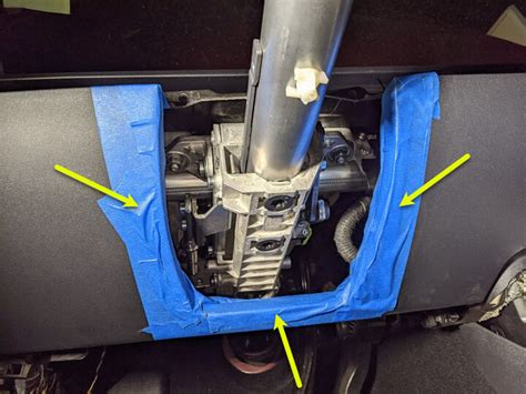 스티어링 컬럼lhd탈거 및 교체