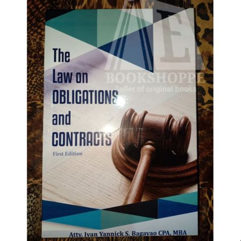 Authentic The Law On Obligations And Contracts 1st Ed By Atty Bagayao Cpa Mba Shopee