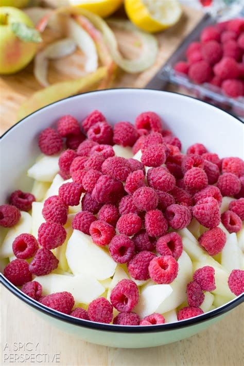 Raspberry Apple Pie A Spicy Perspective