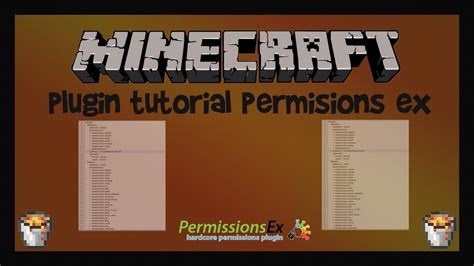 Plugin Tutorial PermissionsEx Verwalte Gruppen Und Permissions YouTube