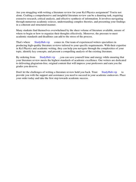 Kcl Physics Literature Review Pdf Electrical Network Physics Kcl Physics Literature Review Pdf Electrical Network Physics