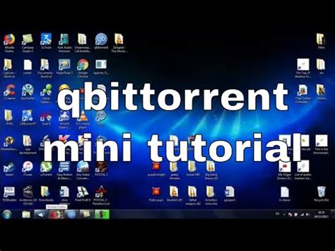Qbittorrent Mini Tutorial Free Open Source Torrent Client YouTube
