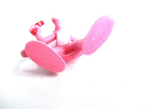 Pink Panther With Magnifying Glass Pvc Figurine Bully 1983 United Arti Upperdutch
