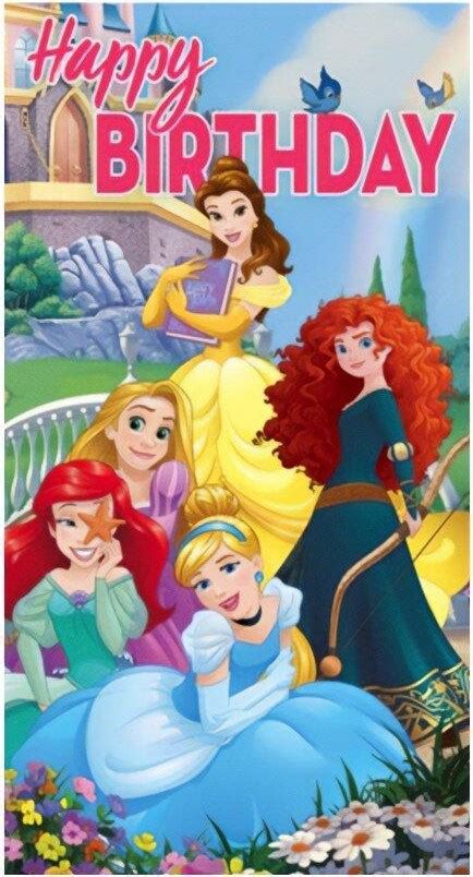 Disney Princess Happy Birthday Greetings Card Shopstyle