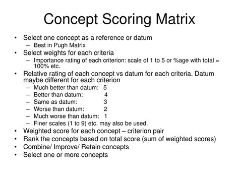 Ppt Concept Evaluationselection Powerpoint Presentation Free