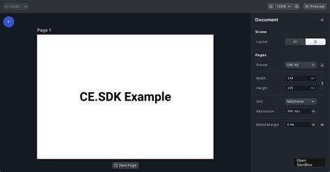 Configure Basics Codesandbox